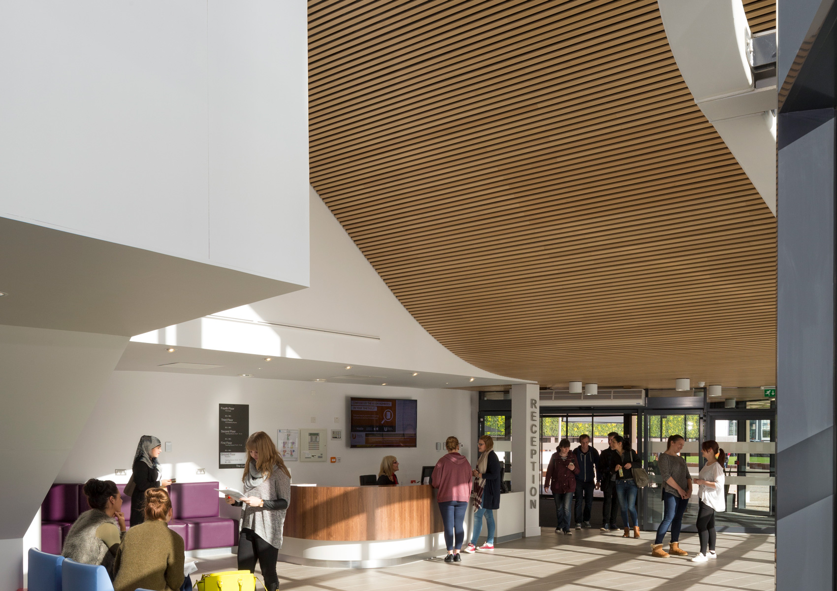 Teeside University | The Curve - LSA Projects Ltd