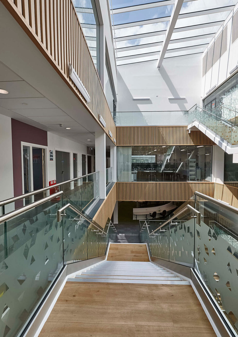 Torfaen College and Biophilic Design - LSA Projects Ltd